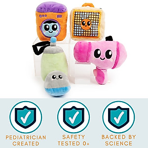 Soothie Sounds: Portable White Noise Machine | Baby Soother Plays Vaccum Sound (Plays up to 20 Minutes, Pediatrician Created. (Hook for Stroller or Car), Hadley The Hairdryer