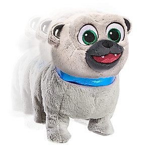 Disney Junior Puppy Dog Pals Adventure Pals Plushie Walking and Barking Bingo, Officially Licensed Kids Toys for Ages 3 Up by Just Play