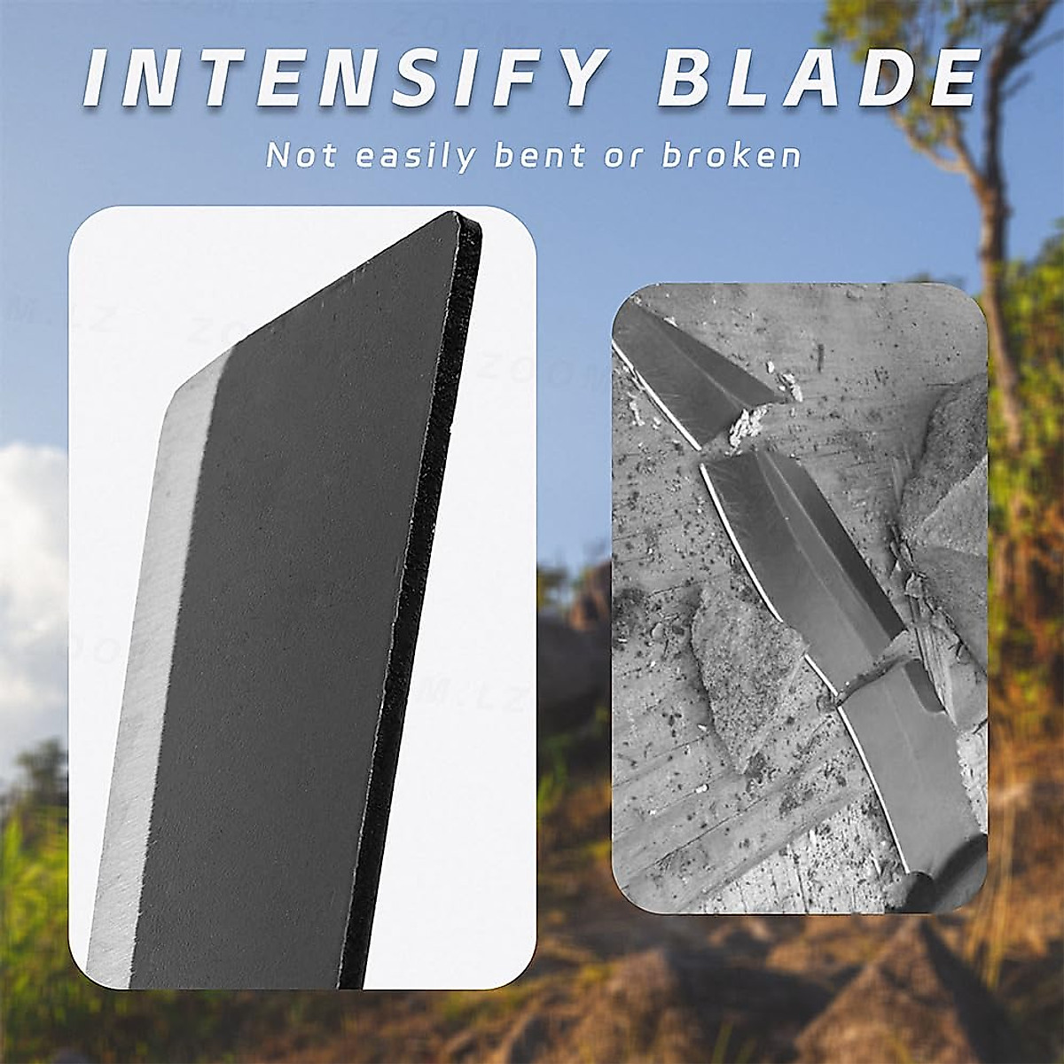 Billhook Sickle Machete for Yard Work Cutting Trees Heavy Duty machetes Mexicanos de Trabajo Best Machete Camping,Gardening Machete,Land Management,Hunting and Outdoor.