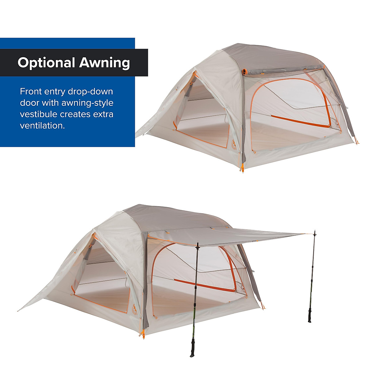 Big Agnes Salt Creek SL Backpacking Tent, 2 Person
