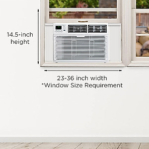 TCL 8W9ER1-A Smart App & Voice Control Window Air Conditioner, 8,000 BTU, White