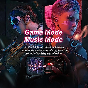 200H Playback Time Neckband Bluetooth Headphones, in Ear Wireless Earphones with Digital Display, Bluetooth 5.3, Game Mode, 7 EQ Modes, Support TF Card, Multi-point Connection, USB-C Fast Charging