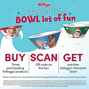 Kellogg's Frosted Mini-Wheats Cold Breakfast Cereal, High-Fiber, Whole Grain, Original, 18oz Box (1 Box)