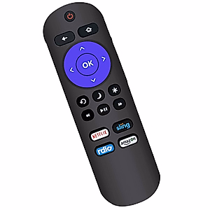 Remote Control Compatible with Roku TV, Fit for Onn/TCL/Element/Haier/Hitachi/LG/Sanyo/JVC/Magnavox/RCA/Philips/Westinghouse Roku Built-in Smart TV