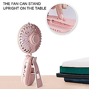 Handheld Fan, Portable Fan, Rechargeable Fans Appliances Desktop Air Cooler Outdoor Travel Hand Floor Standing Fan 2211Cm