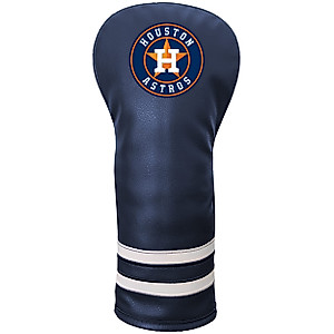 Team Golf MLB Houston Astros Vintage Fairway Headcover (Color) - Printed Team Golf MLB Vintage Fairway Headcover (Printed), Fits All Fairway, Hybrid and Utility Clubs