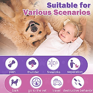 Hemp Calming Chews for Dogs 150PCs Dog Calming Treats and Bites with Hemp Oil - Anxiety and Stress Relief for Dogs Puppy Melatonin Sleep Aid Calm Dog, Noise, Thunder, Barking, Separation, Chewing