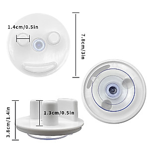 Smiling Sponge Holder with Suction Cup ，Sponge Organizer for Kitchen Sink Self Draining，Safe for Holding Sponges Daddy