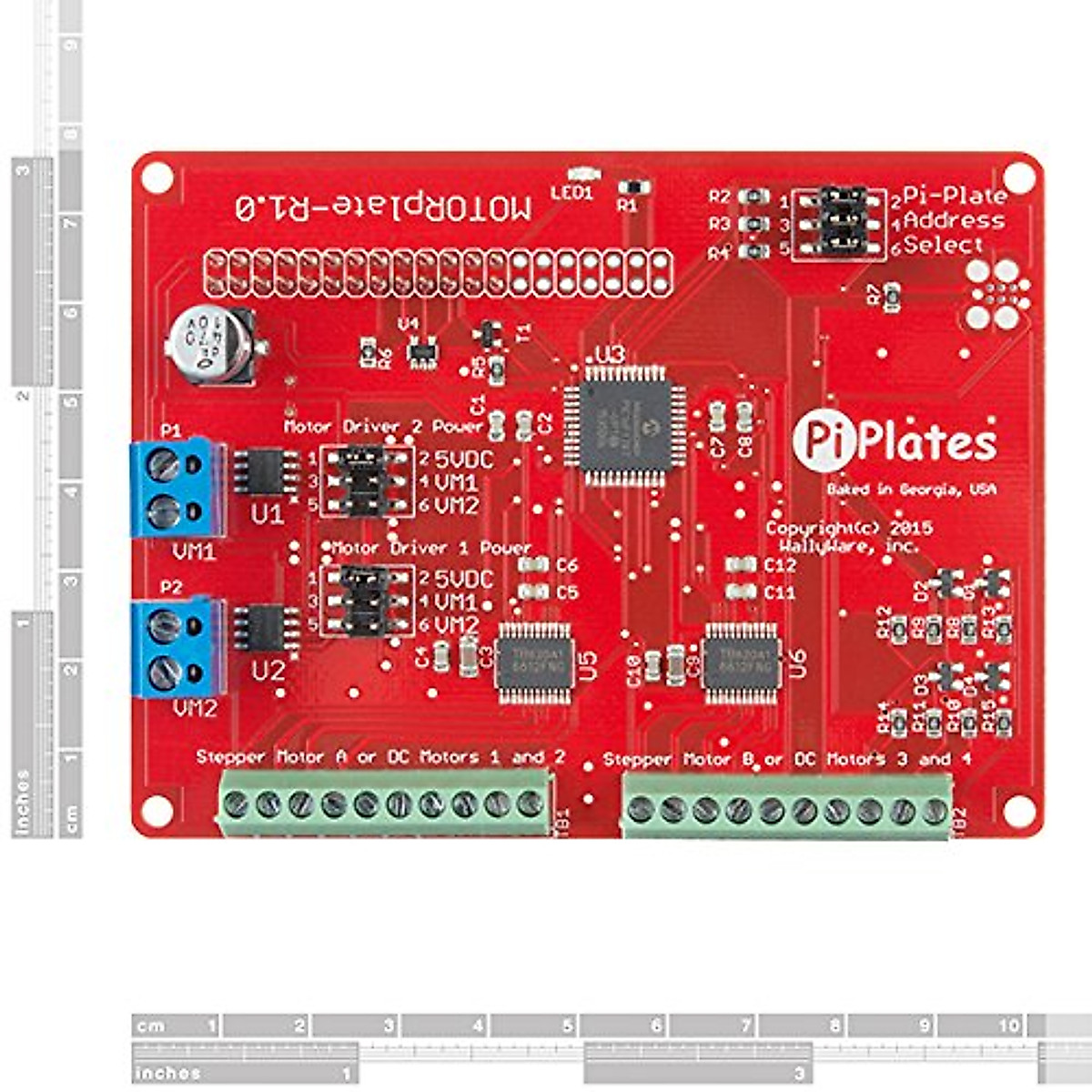Raspberry Pi Motor Controller Pi-Plate