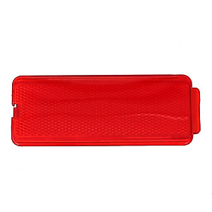 7BLACKSMITHS 2 Pcs Red Premium Front or Rear Door Reflector with Ford 1999-2007 F250 F350 F450 F550 & 2000-2005 Excursion Replacement for F81Z2523820AA F81Z-2523820-AA