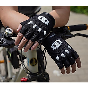 Seibertron Youth Dirtclaw Gloves - Motorcycle Motocross Sports Gloves for Ultimate Grip and Protection Black S