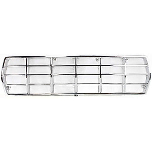 For Ford F-100 / F-150 / F-250 / F-350 Grille Assembly 1978 1979 | Chrome Shell & Insert | Plastic | FO1200111 | D8TZ8150C