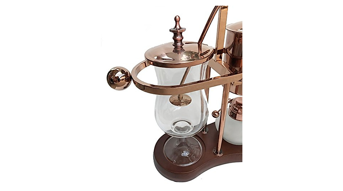 Nispira Copper Siphon Coffee Maker - Luxury Brewing