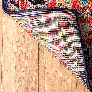 nuLOOM Meadow Vintage Vibrant Runner Rug, 2' 6" x 8', Multi