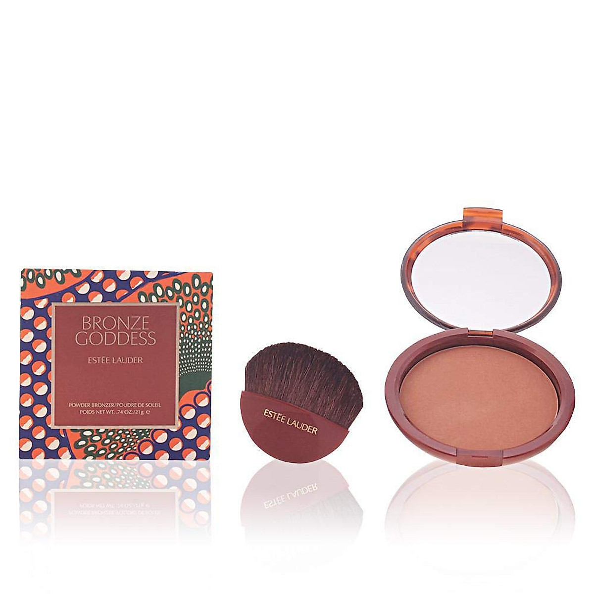Estee Lauder Bronze Goddess No. 04 Deep Powder Bronzer for Women, 0.74 Ounce