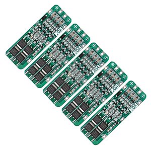 ACEIRMC 5pcs 3S 20A Li-ion Lithium Battery 18650 Charger PCB BMS Protection Board 12.6V Module