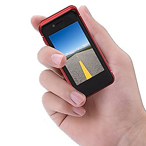 1GB 8GB Smartphone, Mini Cellphone WiFi 5MP Rear Camera 3G for Children (Red)