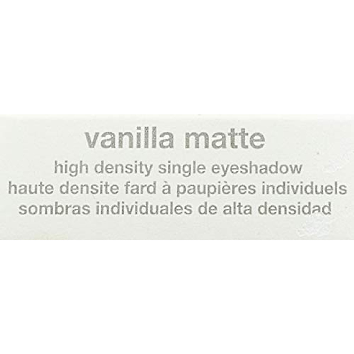 TIGI Cosmetics High Density Single Eyeshadow, Vanilla Matte, 0.13 Ounce