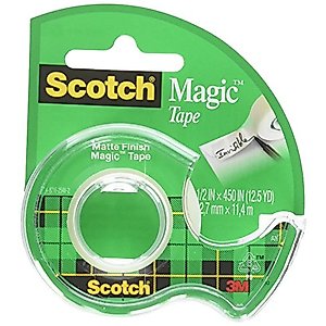 Scotch Magic Tape, 1/2 x 450 Inches, 6 Rolls