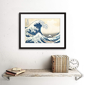 Hokusai Great Wave off Kanagawa Framed Wall Art Print