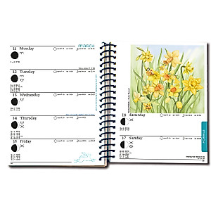 MOON DIARY 2024 Datebook Calendar Personal Organiser (EST - Eastern Time)