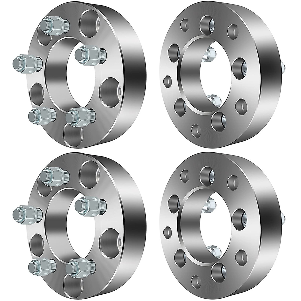 AUTOMUTO 4set 1.5" Thick 5 Lug Wheel Spacers Adapters 5x135 to 5x4.5 12x1.5 Studs fit for 1998-2002 for Expedition Wheel adapters for Navigator Wheel adapters