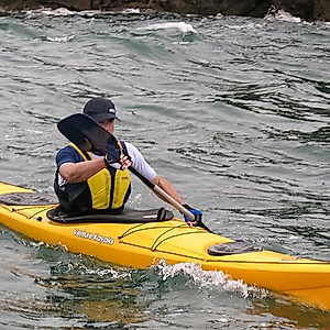 FitsT4 Sports Kayaking Gloves 3/4 or Full Finger Padded Palm Fingerless Gloves for Men Women Youth Perfect for Sailing Paddling Canoeing Boating Workout Rowing SUP and Other Water Sports