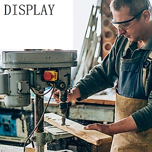 Utoolmart Step Drill Bit HSS 5mm to 35mm 13 Step Size Titanium Coated Straight Flutes Round Shank for Metal Wood Plastic Silver 1pcs