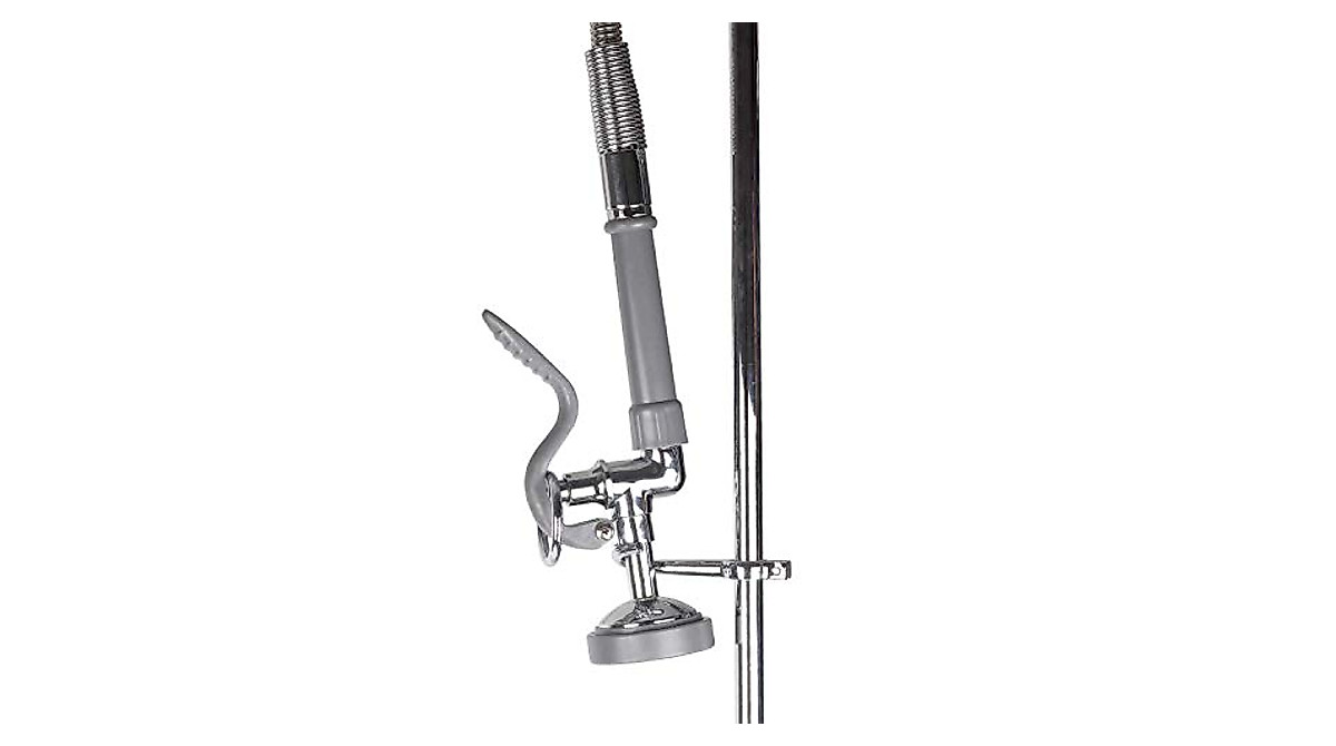 JZBRAIN Commercial Pre Rinse Spray Valve High Pressure Nozzle 1.42 GPM