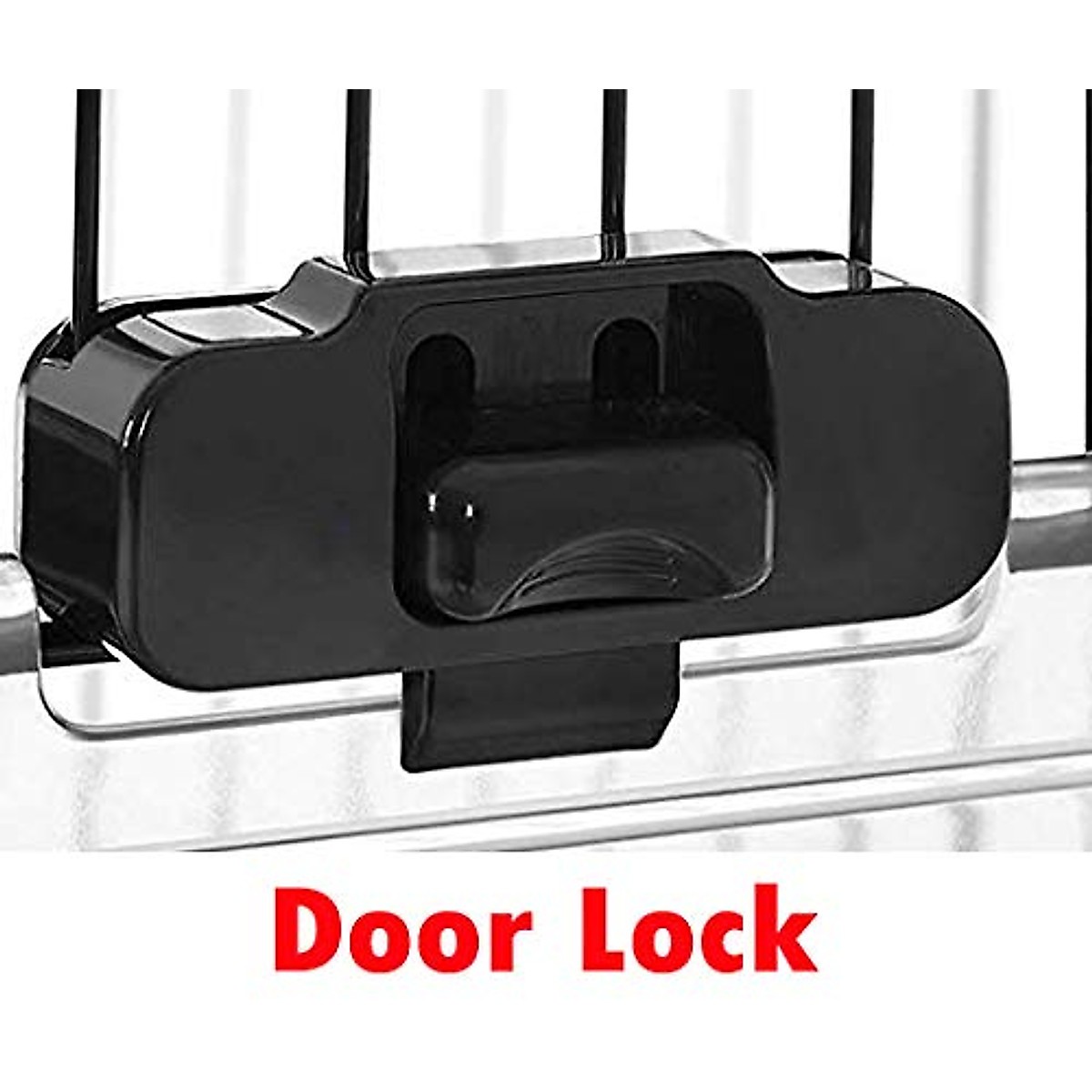 Extra Large Multi-Levels Indoor/Outdoor Small Animal Rabbit Bunny Guinea Pig Hedgehog Ferret Cat Chinchilla Squirrel Habitat Cage with Pull Out Tray Rolling Wheels (32" L x 21" W x 58" H, Black)