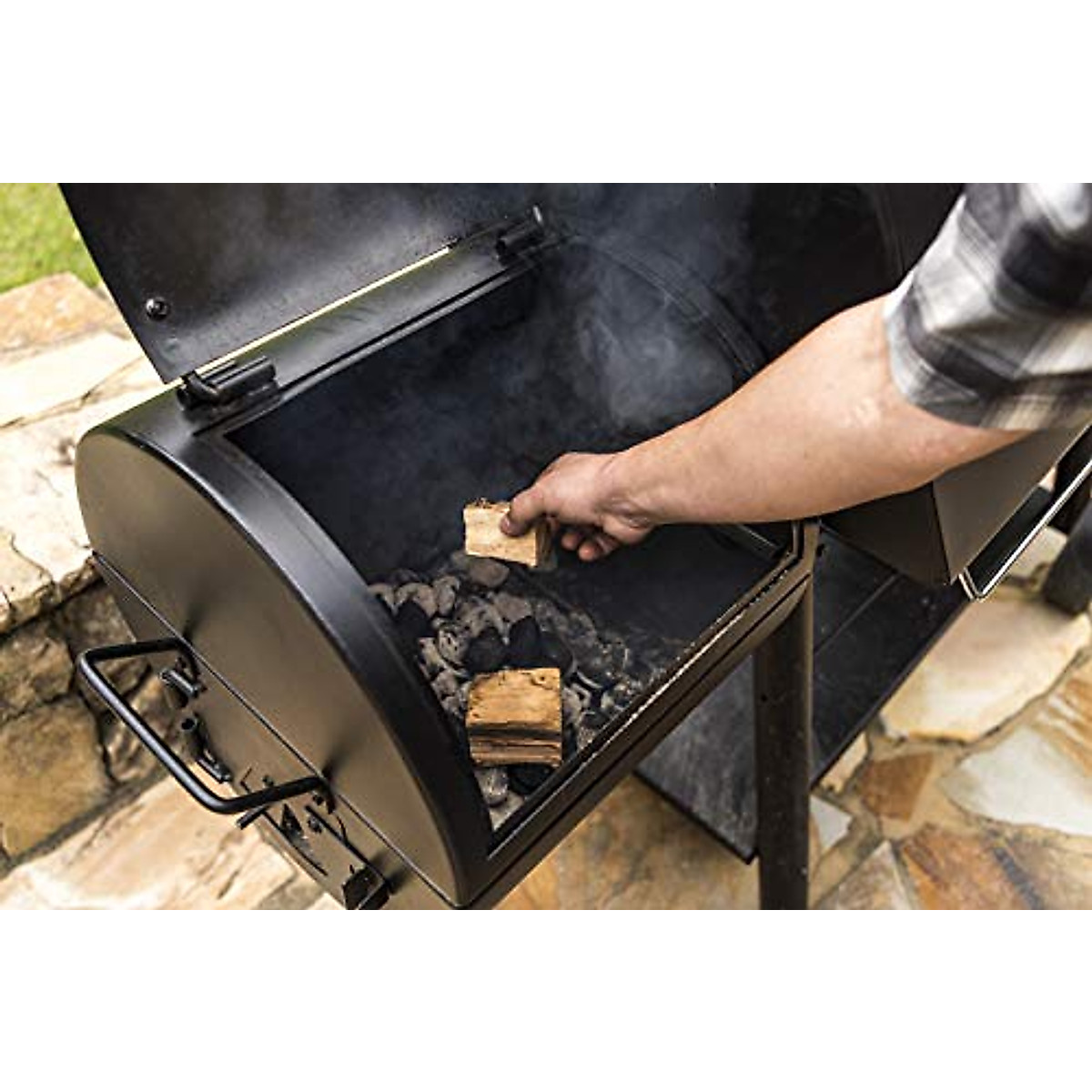 Oklahoma Joe's Wood Smoker Chunks, 8 lb, Hickory