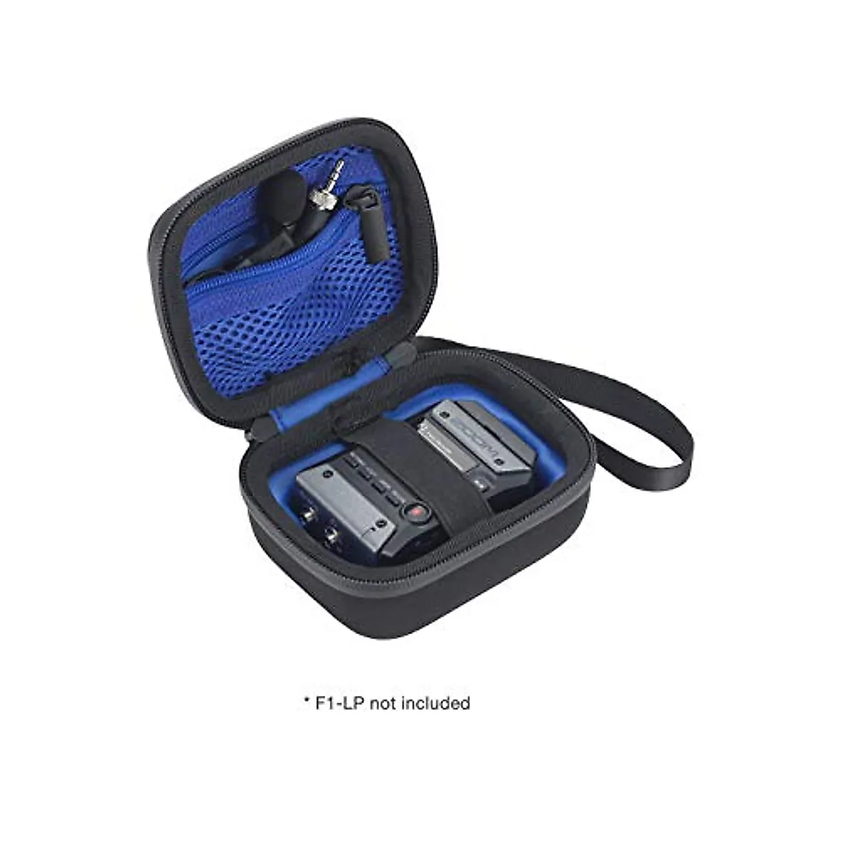 Zoom F1-LP Lavalier Body-Pack Recorder, Audio for Video Recorder, Records to SD Card, Battery Powered, Includes Lavalier Microphone & Zoom CBF-1LP Carrying Case for F1-LP and Accessories