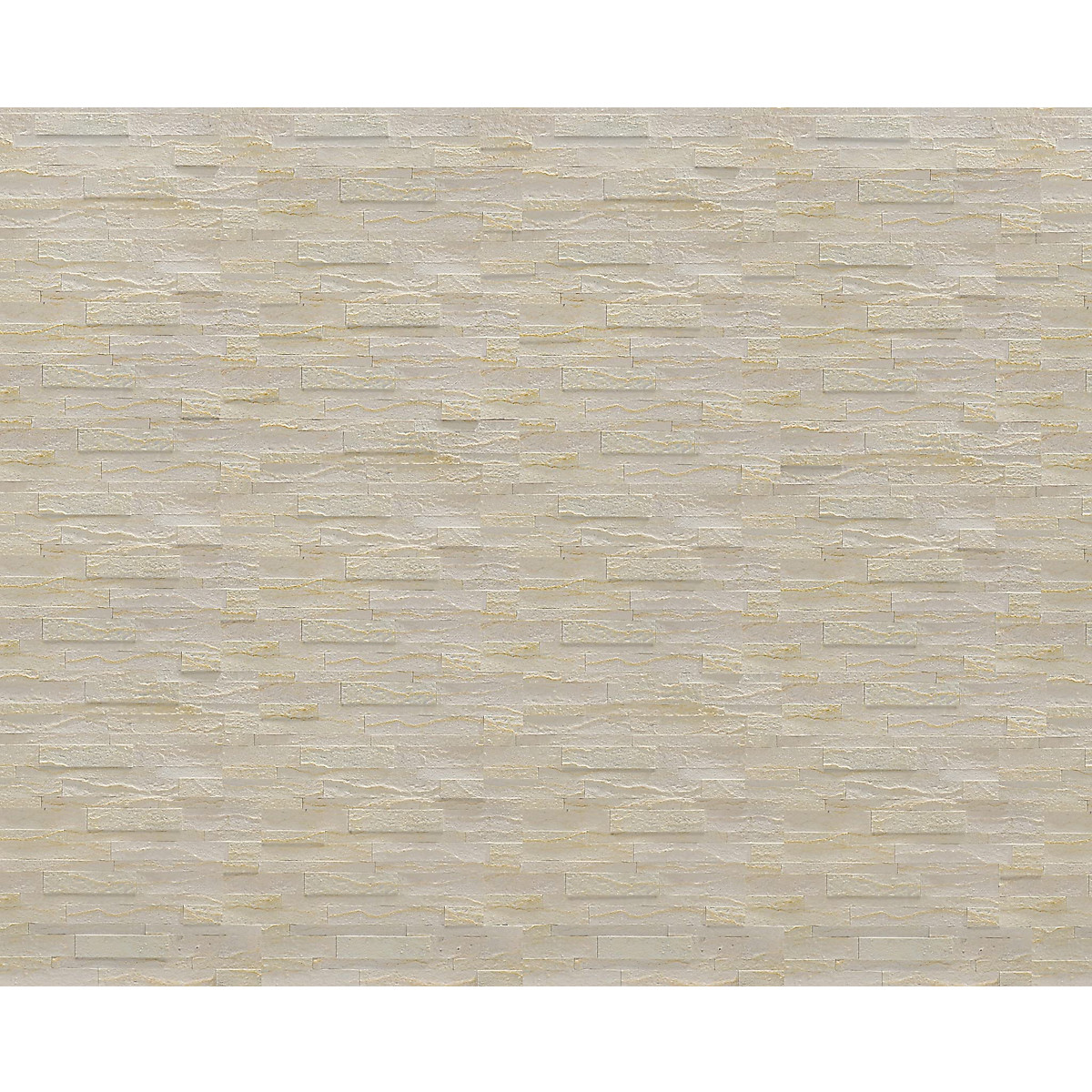 Stoneflex Peel and Stick Self Adhesive 3D Stone Tiles - Stick on Kitchen Backsplash Living Room Office Bathroom Wall Tan White (10 Pack)…