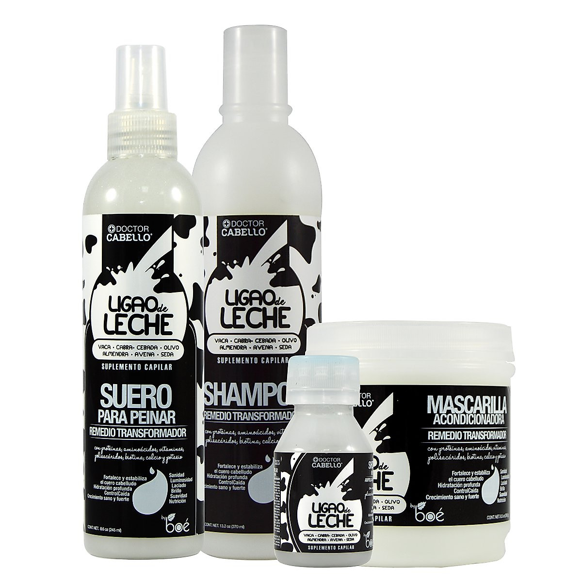 Kit Ligao de Leche + Leave in + Hair Drops