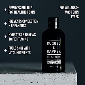Premium Men's Face Wash - Mens Daily Face Wash - Mens Exfoliating Facial Wash - Face Cleanser for Men - Natural Mens Face Wash for Oily Skin, Mens Acne Face Wash, Mens Facial Cleanser, Mens Face Scrub
