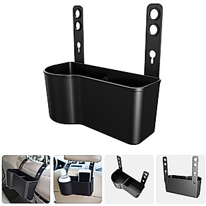 Holibanna Car Cup Holder Mount Car Headrest Seat Back Organizer Cup Holder Snack Tray Car Backseat Organizer with Drinks Holder Vehicle Seat Back Tray for Bottle Foods