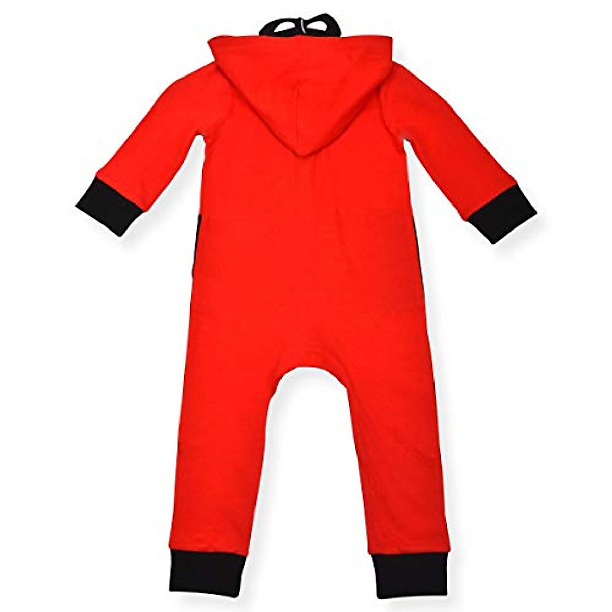 Disney The Incredibles Boys Long Sleeve Hooded Romper for Infant and Toddlers