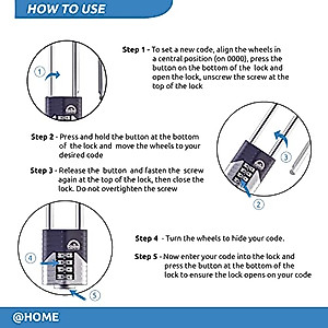 Squire 40/2.5 Vulcan Combi 40 2.5 Combination Padlock, 40mm, Blue