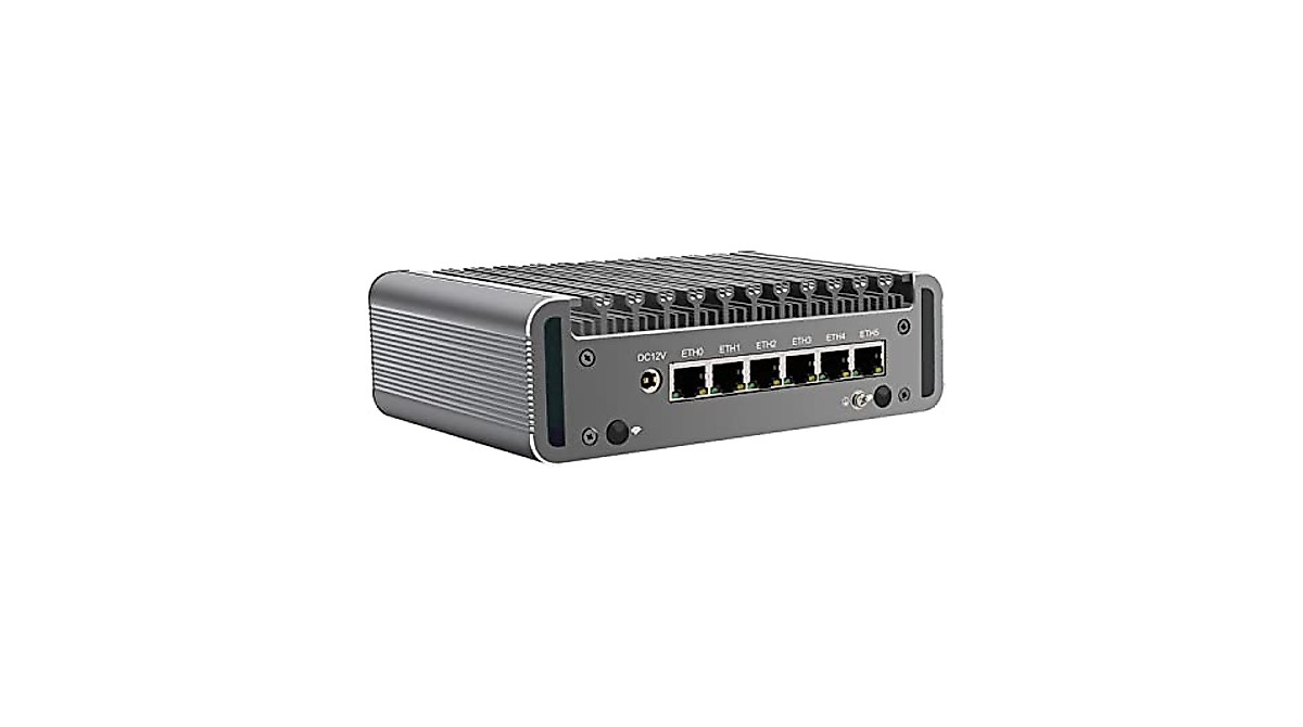 Fanless Micro Firewall Appliance - i5 1135G7 & 6 LAN