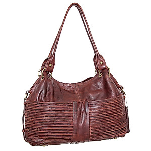 Nino Bossi Handbags Tailynn Satchel (Walnut)