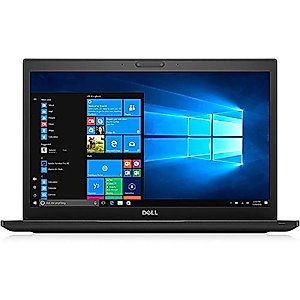 Dell Latitude 7480 Business UltraBook - 14-inch Touchscreen Display, Intel Core i5-6300U 2.4 GHz 256GB SSD, 16GB DDR4, Webcam, Bluetooth, Windows 10 Professiona (Renewed)