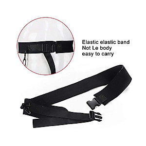 Toxz Soccer Singles Training Rebound Training Belt,Elastic Rope Bungee Football Practice Tool Exercise Self-Study,Practice Equipment Trainer
