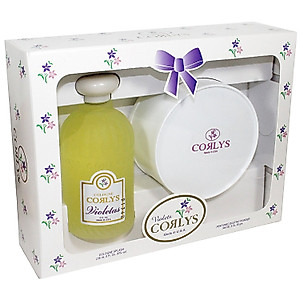 Corlys Violet Baby Cologne and Perfumed Dusting Powder