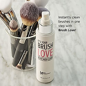 IT Cosmetics Heavenly Luxe Brow Power Universal Brow-Transformer Brush #21 - Angled Brush + Spoolie Brush - For Natural-Looking, Polished Brows - With Award-Winning Heavenly Luxe Hair