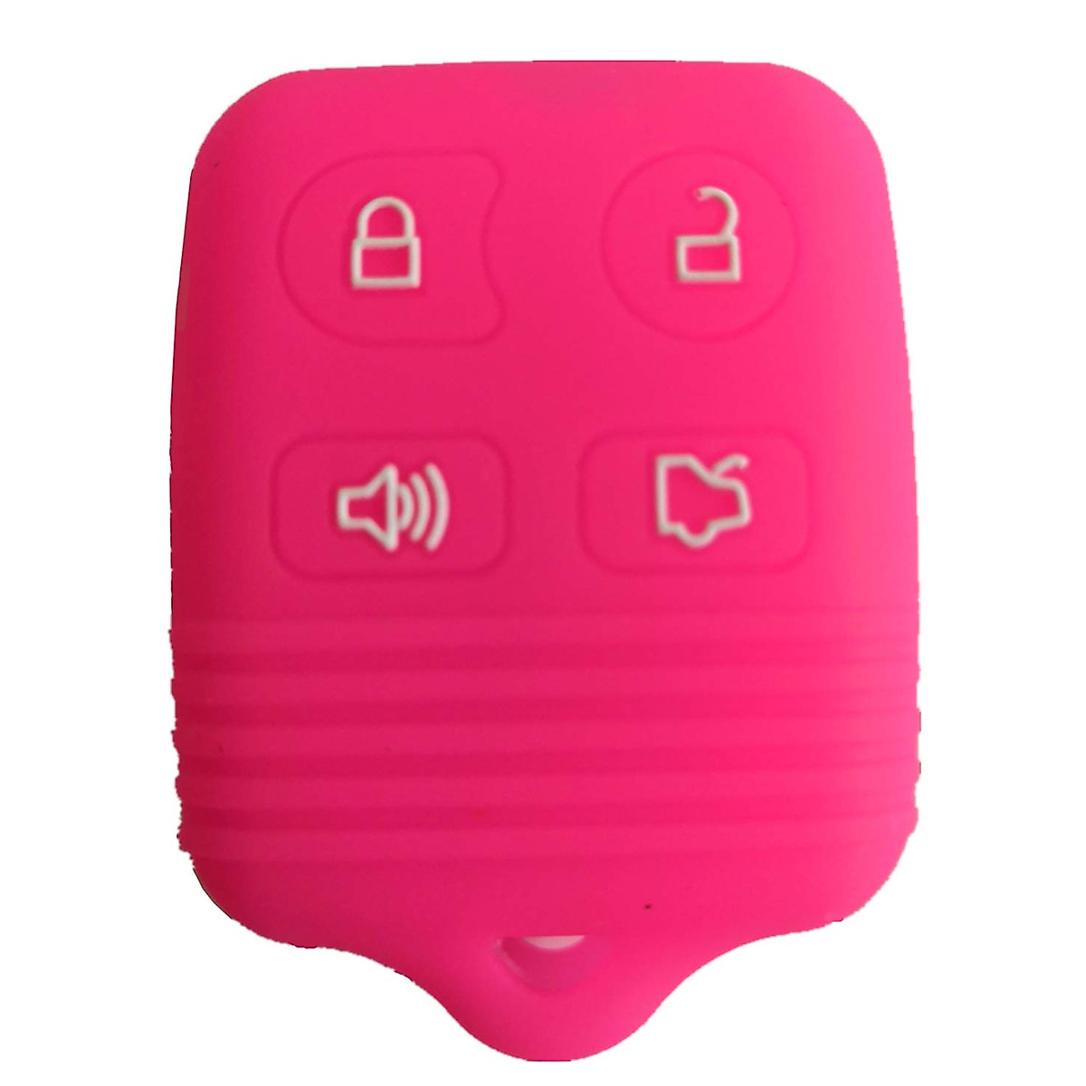 KAWIHEN Silicone Key Fob Cover Compatible with Ford Mustang Edge Escape Expedition Explorer Focus Escort Lincoln Mercury CWTWB1U331