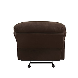 Acme Furniture Arcadia Recliner in Chocolate and Brown