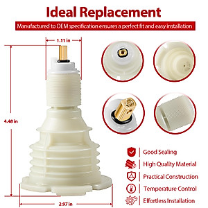 RP26755 Cartridge Top Assembly Sleeve Assembly for Delta Two-Handle Pressure Balance Shower Faucet 2300 Series for Temperature Control