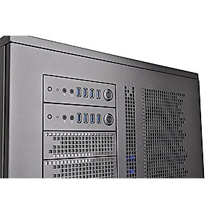 Thermaltake Core W200 Dual System Capable Extreme Water Cooling XL-ATX Fully Modular/Dismantle Stackable Tt Certified Super Tower Computer Case CA-1F5-00F1WN-00 Black