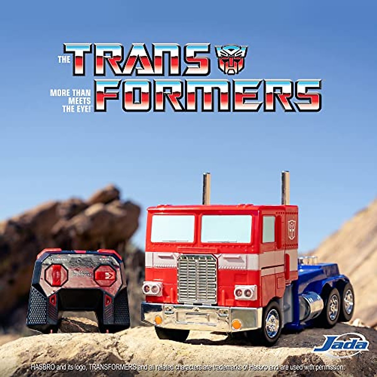 Transformers Optimus Prime Converting Remote Control Vehicle