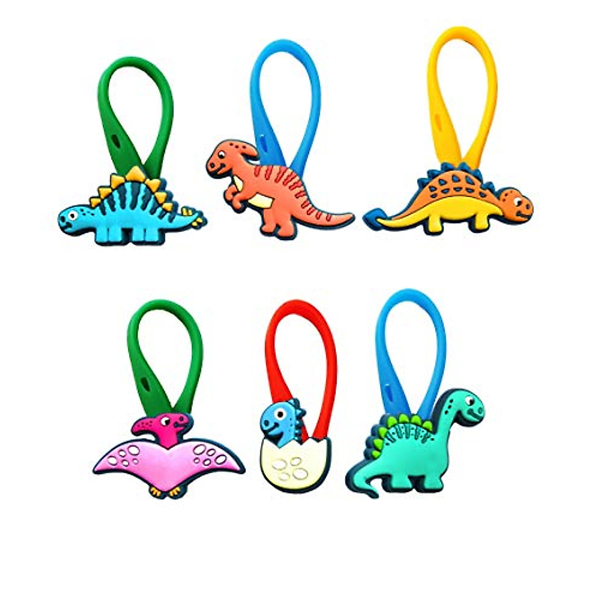 Avirgo Colorful Glass Charms WineColorful Glass Drink Marker Set of 6 Pcs